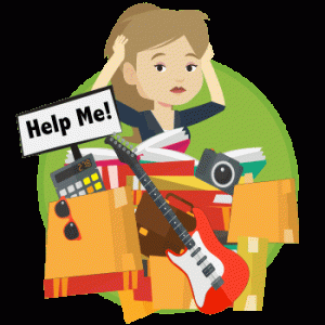 Help-me-Graphic | Less Mess - Less Stress